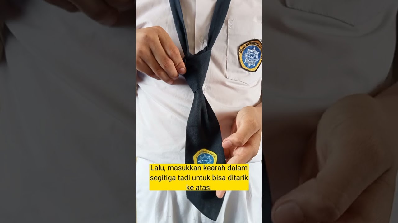 TUTORIAL MEMASANG DASI - YouTube