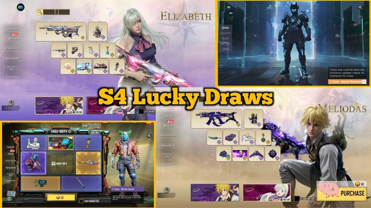 Season 4 - 2025 Lucky Draw Details - S4 Leaks CODM - YouTube