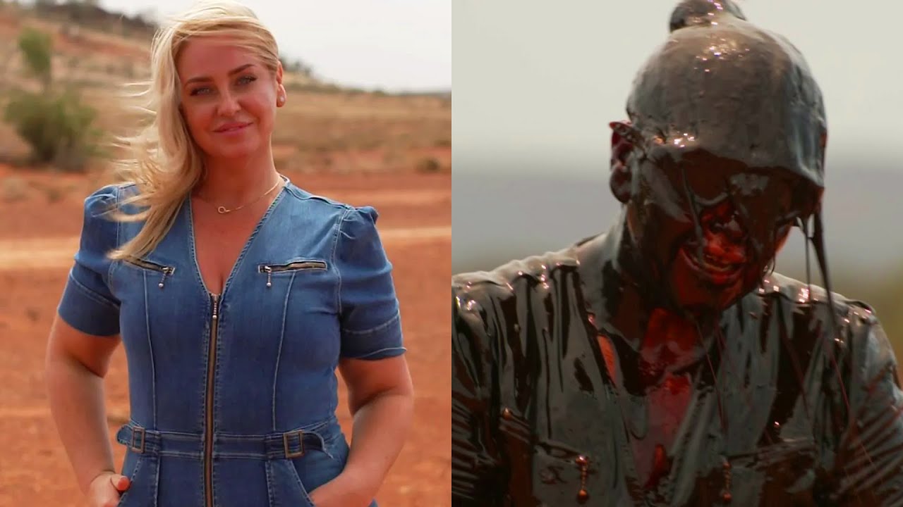 Josie Gibson Gunged on I'm a Celebrity Get Me Out Of Here! - YouTube