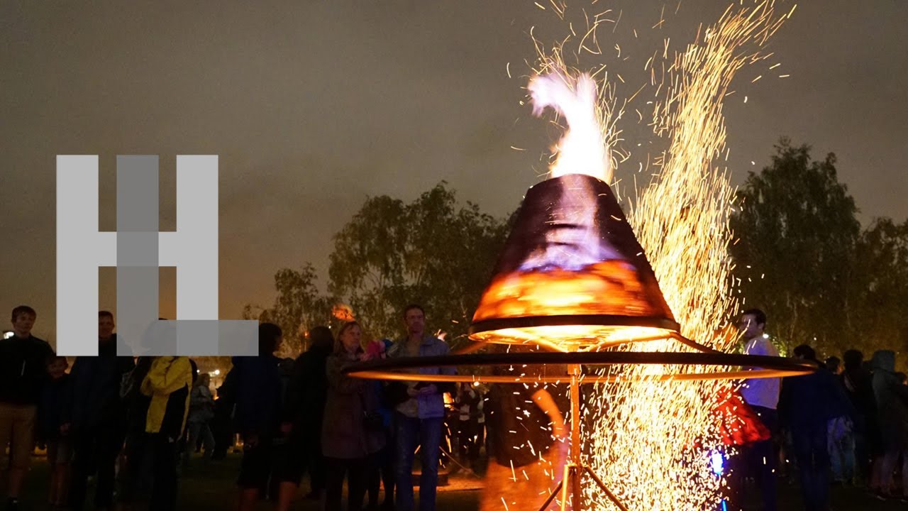 Fire Garden! - Great Fire of London 350 Years at the Tate Modern - YouTube