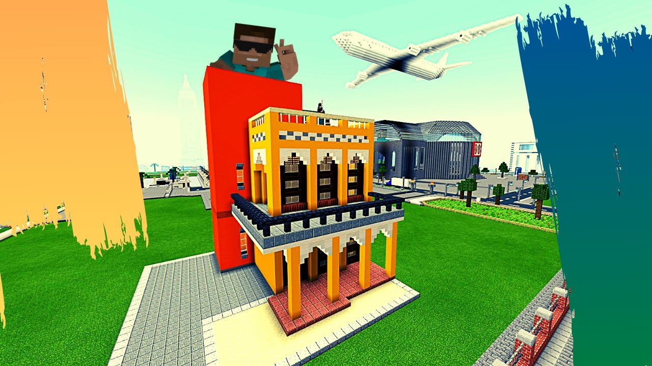 Minecraft Cuba Hotel Havanna mit Cafe #001 - YouTube