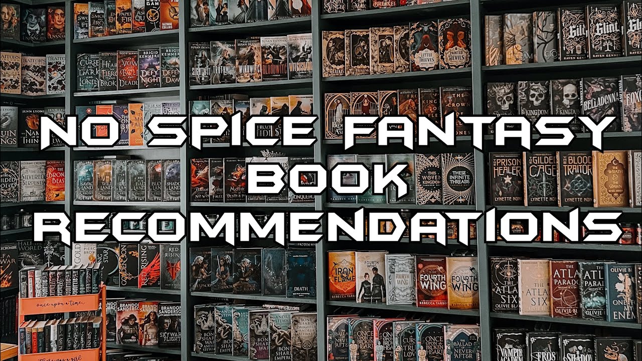 No spice fantasy book recommendations - YouTube