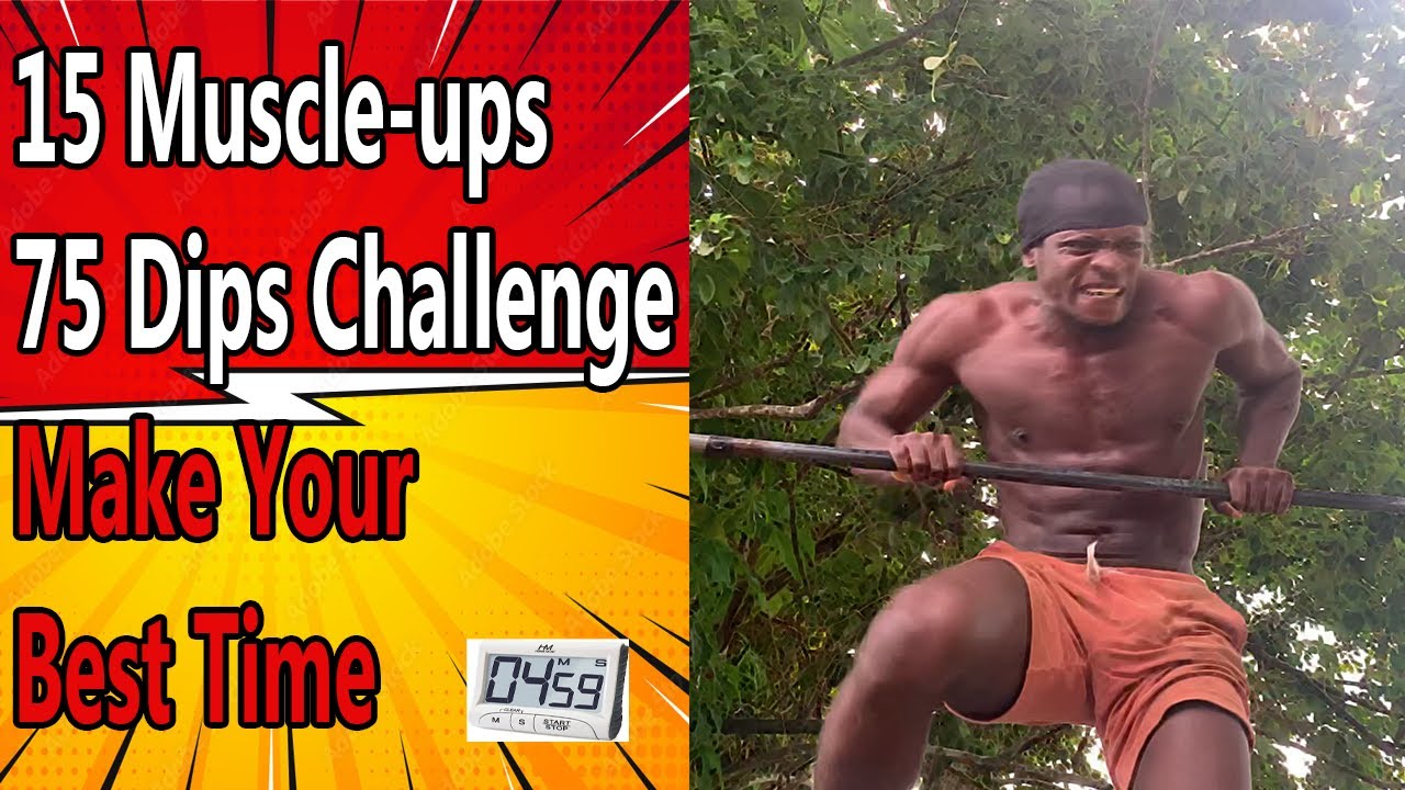 Intense Muscle up Dips challenge - YouTube