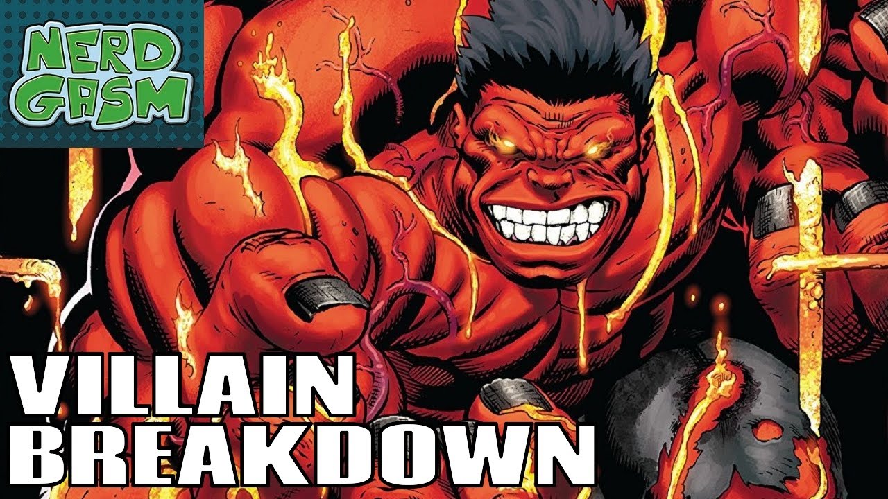 RED HULK - Supervillain Breakdown - YouTube