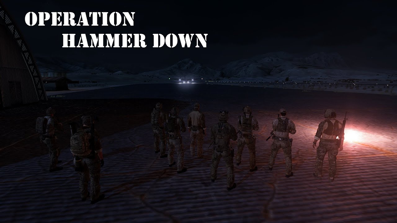 [Arma III]Operation Hammer Down - Bravo Team - - YouTube