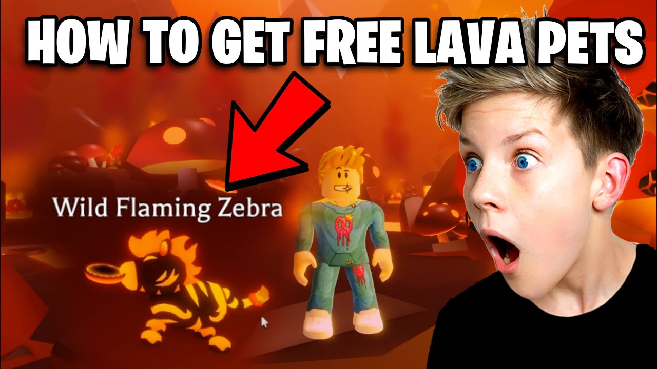 How To Get New LAVA PETS For FREE in Fire Dimension Update Adopt Me ...