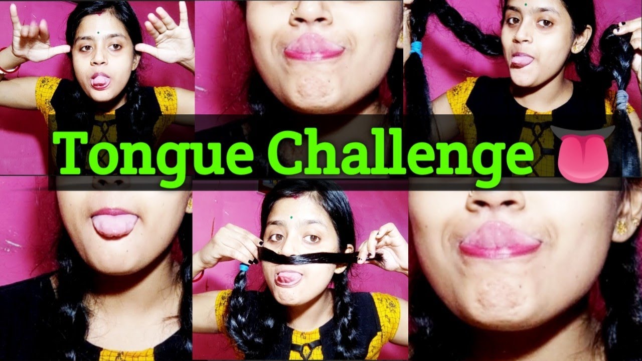 28 August 2022//Tongue Challenge 👅//funny video//#tongue ...