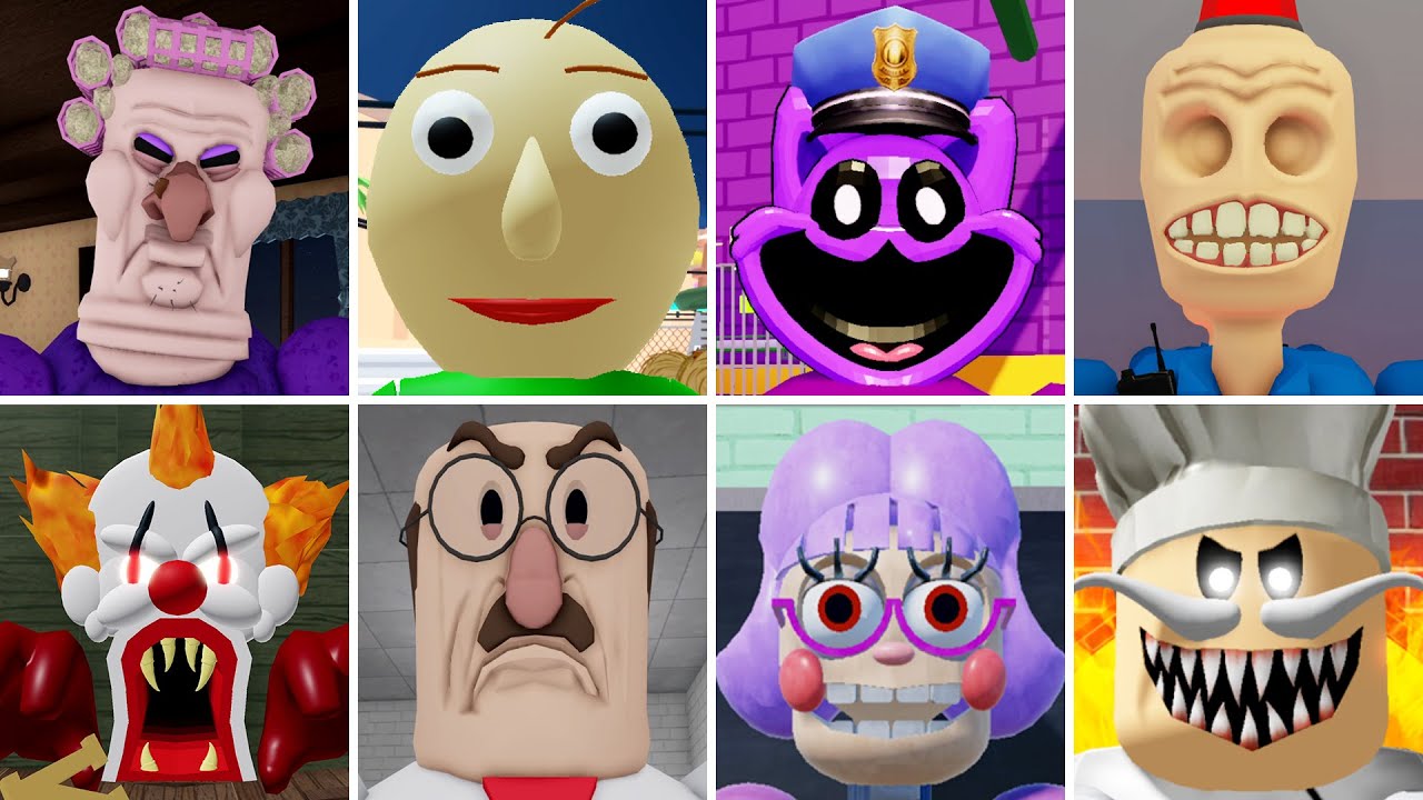 BALDI'S BASICS ROBLOX SPEED RUNS Grumpy Gran, The Carnival Of Terror ...