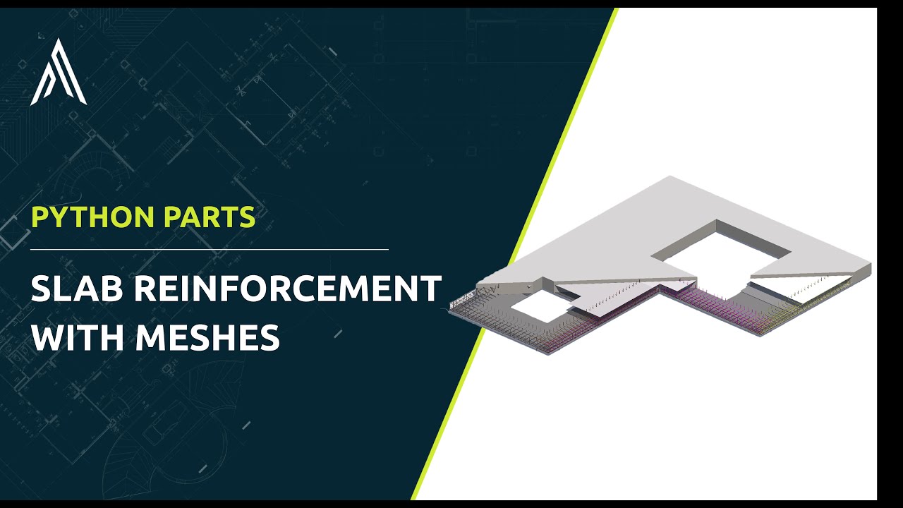 PythonParts | Slab Reinforcement with Meshes - YouTube
