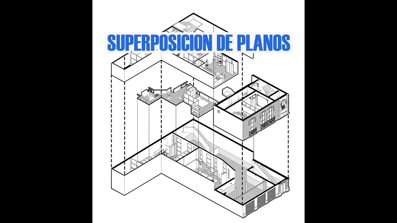 Como hacer una comparacion de planos arquitectonicos - YouTube