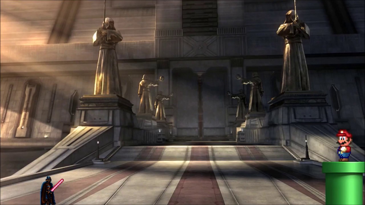 Mario VS Vader SCHOOL PROJECT - YouTube