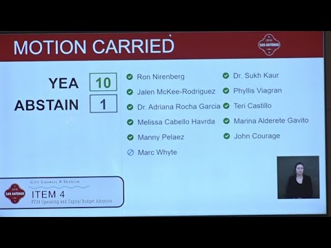 City approves budget, one council member doesn't support new item ...