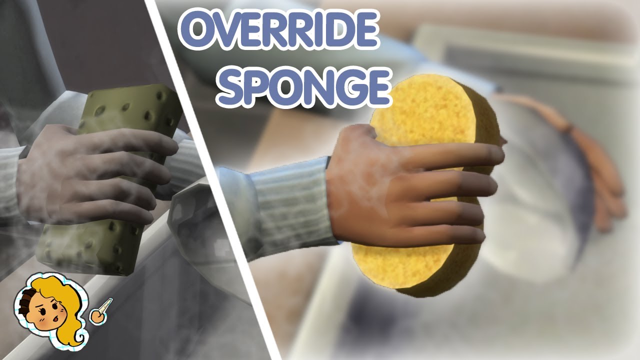 How to Override The Sponge in The sims 4 FAST and EASY! - YouTube