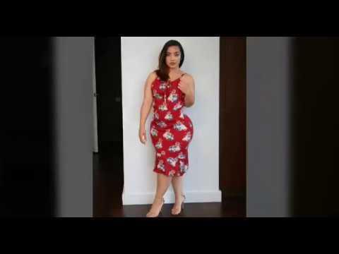 New model plus fashion week  stylish fashion  plus size model
