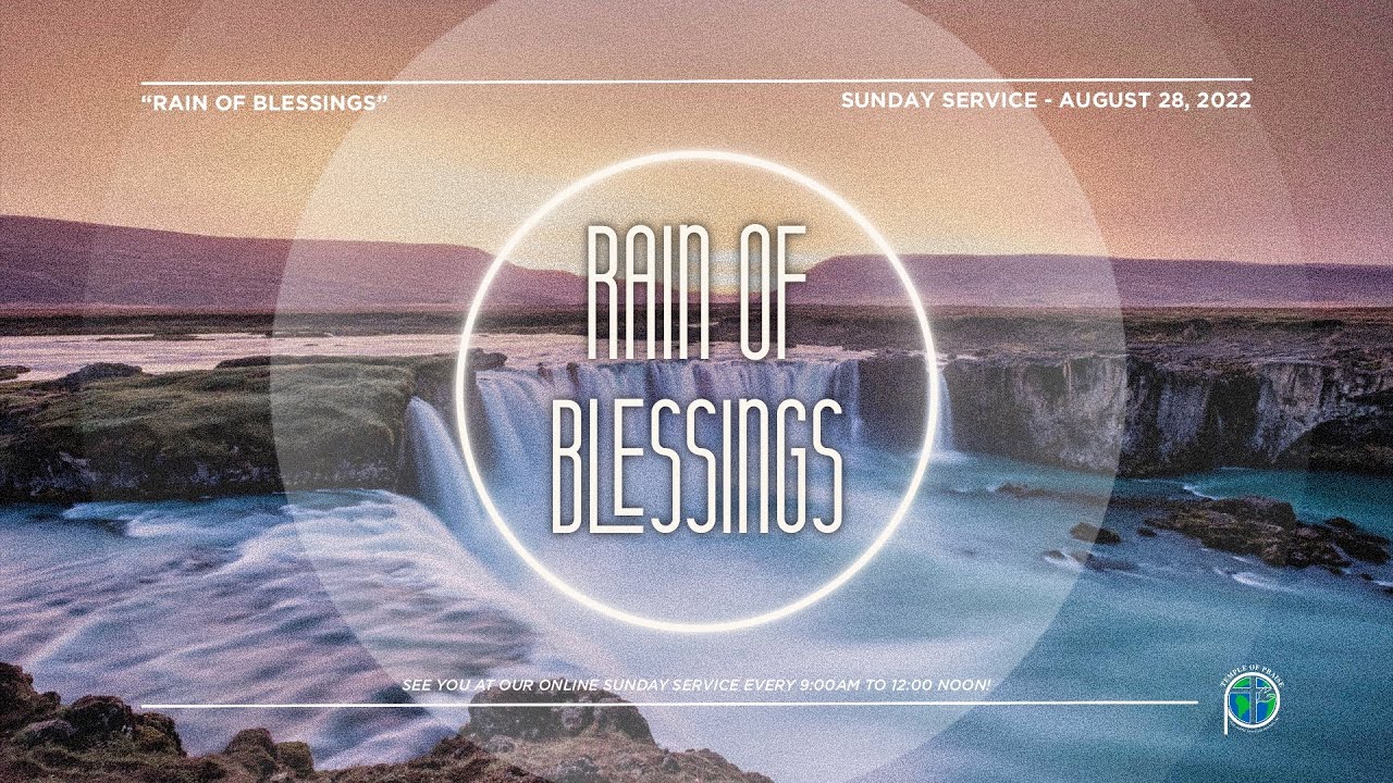 SUNDAY SERVICE - RAIN OF BLESSINGS - YouTube