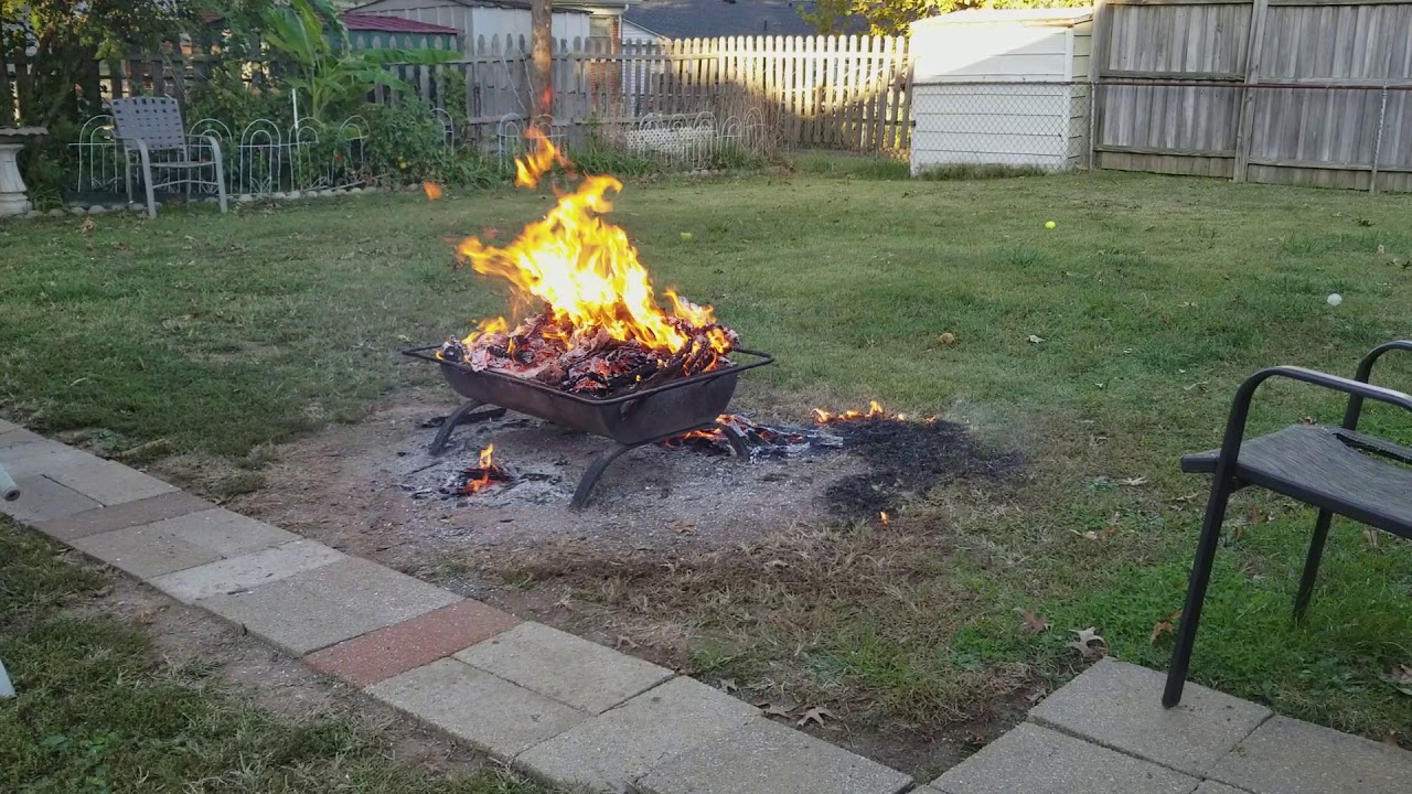 Fall fire 2017 - YouTube