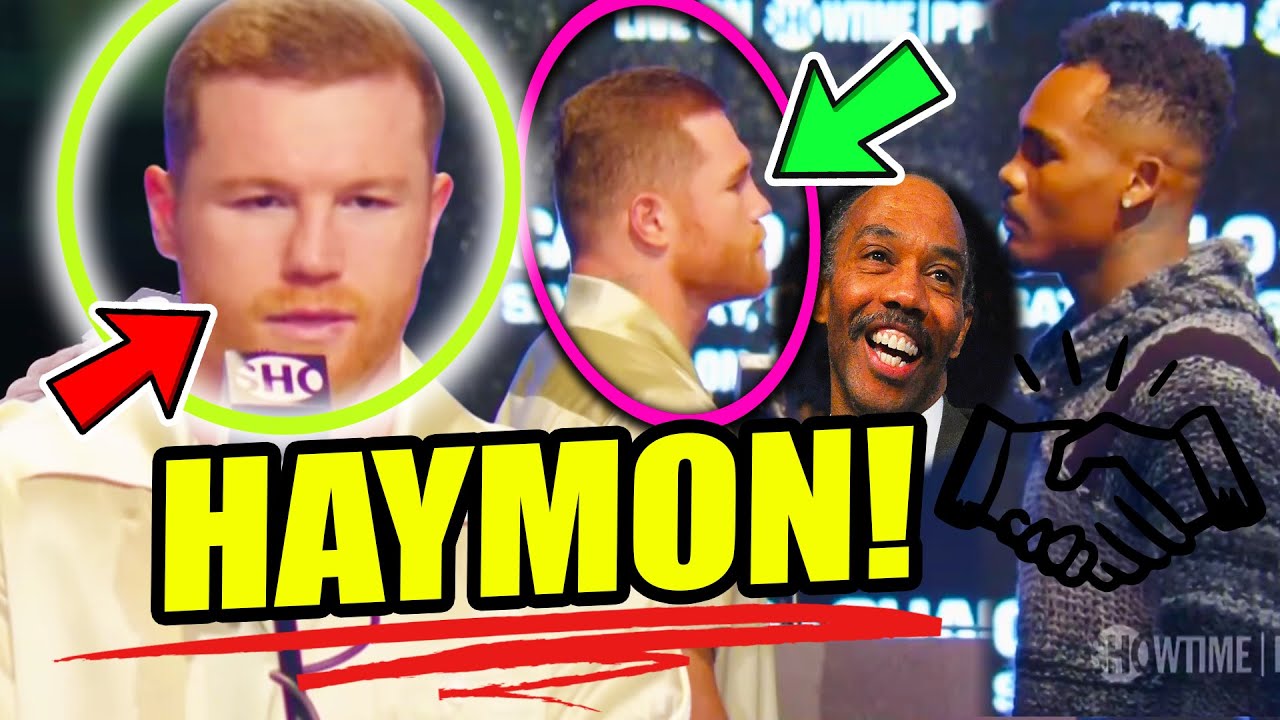 "AL HAYMON THANK YOU FOR THIS" CANELO SAYS RIGHT NOW — "PBC" AND ...