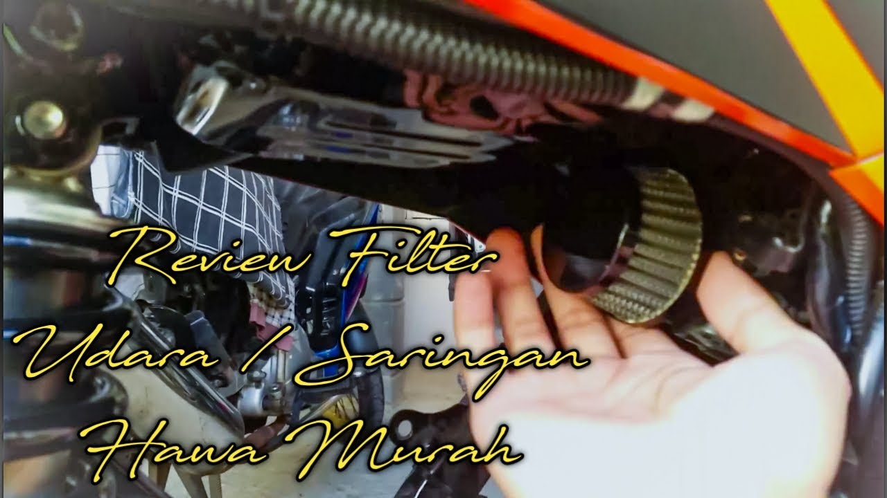 37# Filter Udara After Market - Di Suzuki Satria Fu 150 Fi - YouTube