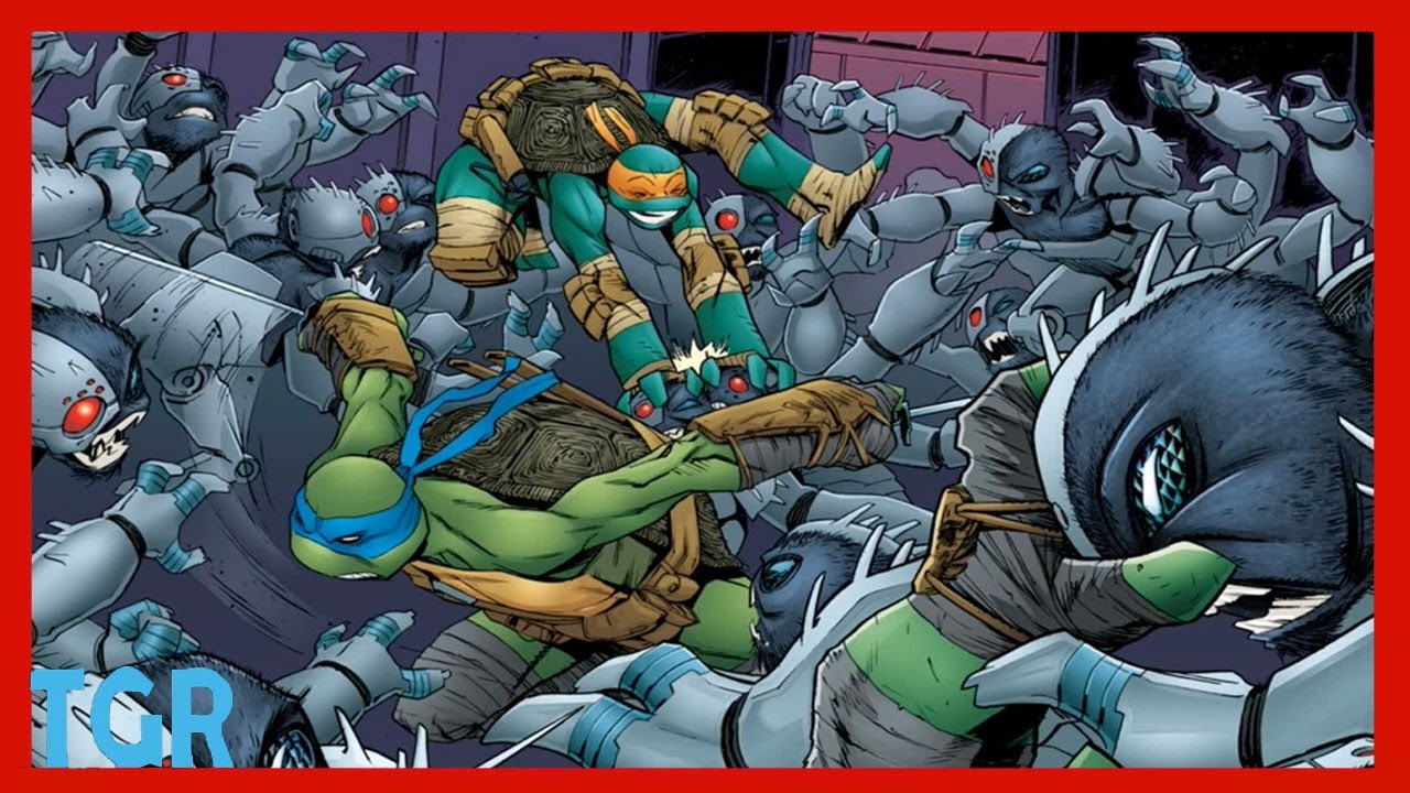 tmnt idw issue 43 - YouTube