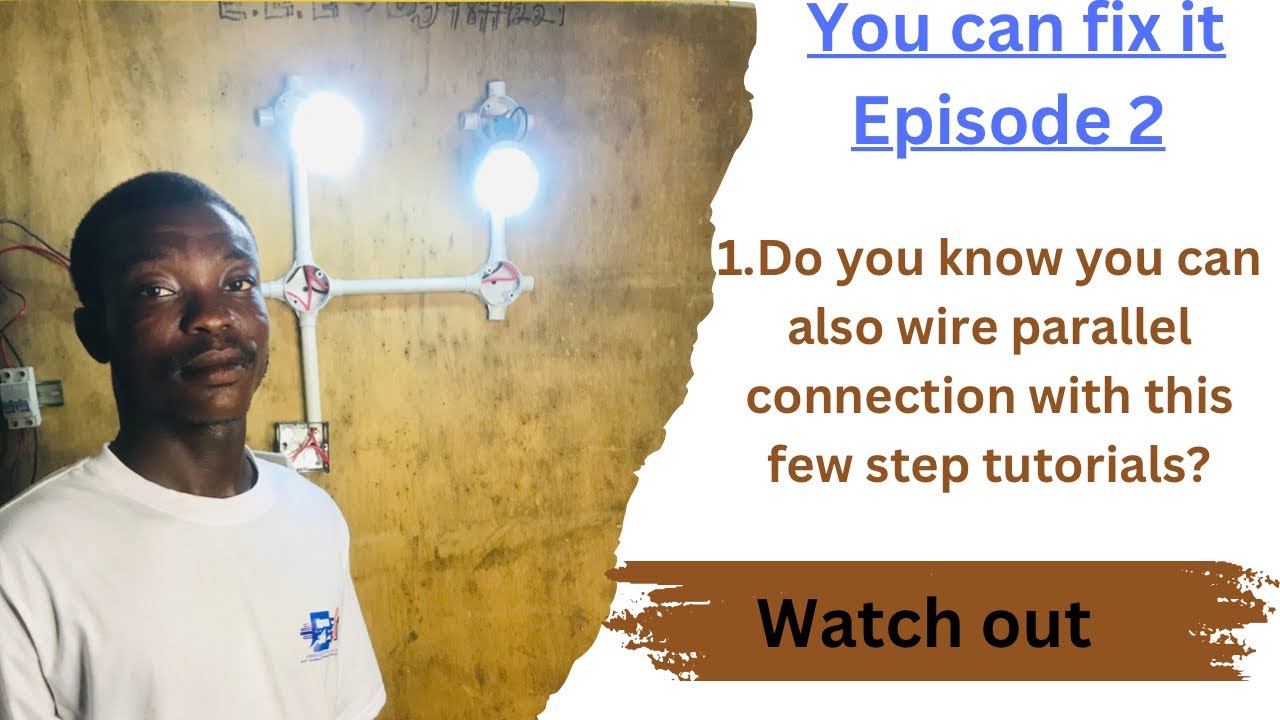 How to wire parallel connection step by step tutorials - YouTube