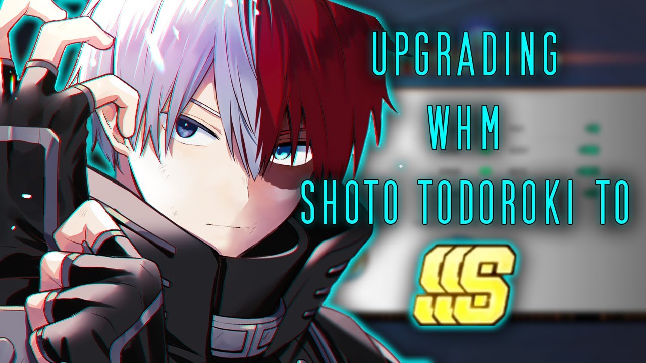 Upgrading WHM Shoto Todoroki to SSS - My Hero Academia The Strongest ...