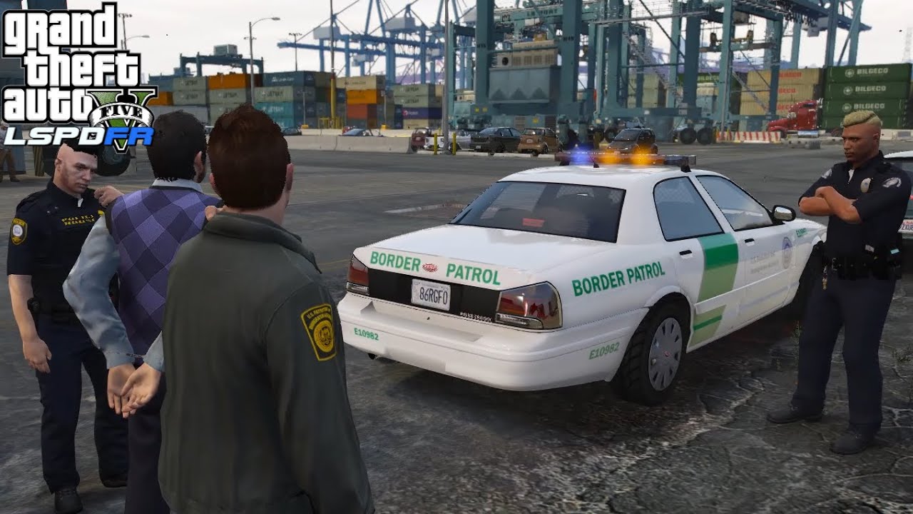 GTA 5 LSPDFR NOOSE BORDER PATROL 1 - YouTube
