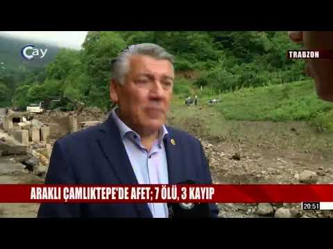 ARAKLI'DA YAŞANAN SEL FELAKETİ - 19.06.2019