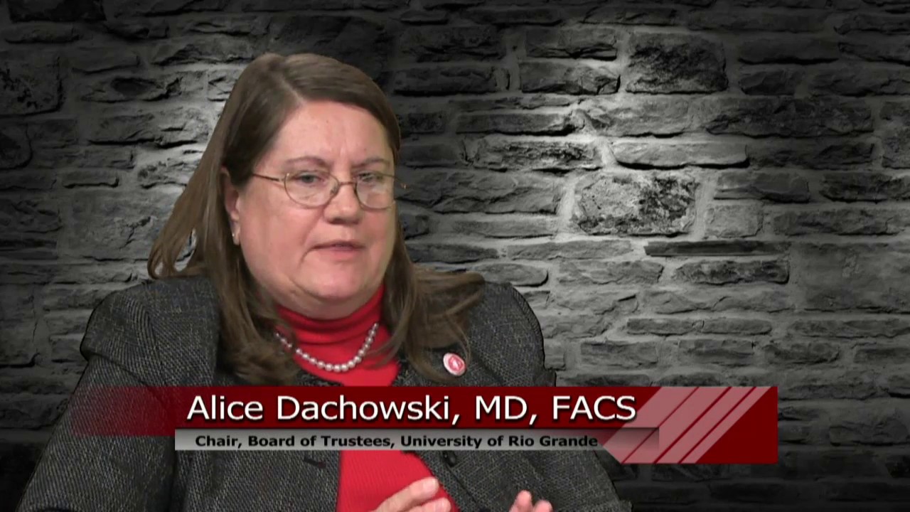 Voice of Rio Grande- Dr. Johnston w/Board Member Alice Dachowski, MD ...