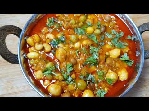 Mix kaddhanya chi bhaji l Mix sprouts recipe l Kaddhanya recipe marathi ...