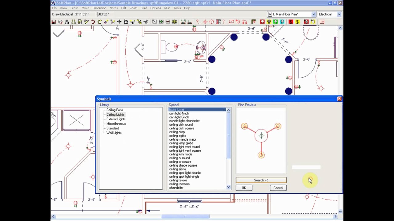 SoftPlan:Adding Electrial - YouTube