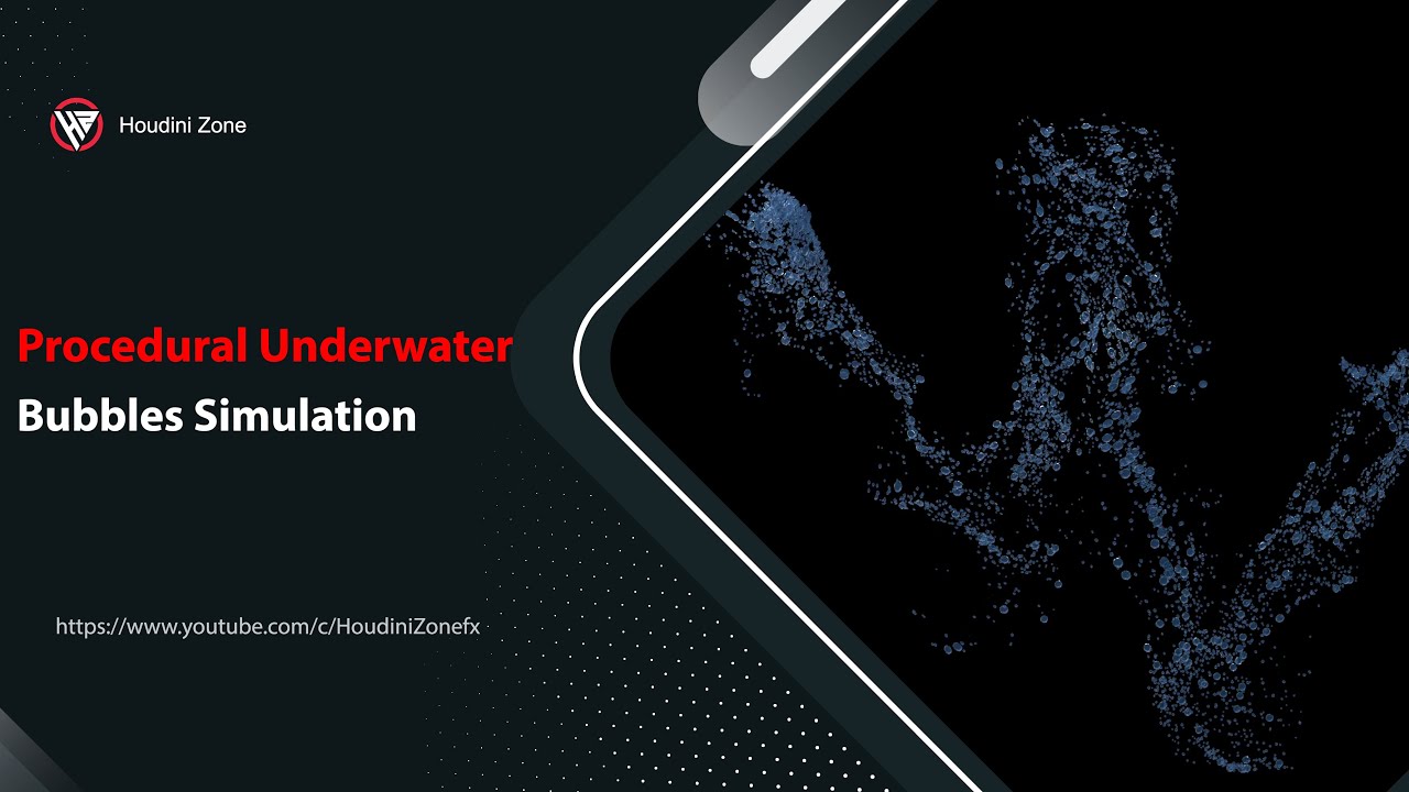 Underwater Bubble Simulation | Houdini Zone | Houdini 19.5 | - YouTube