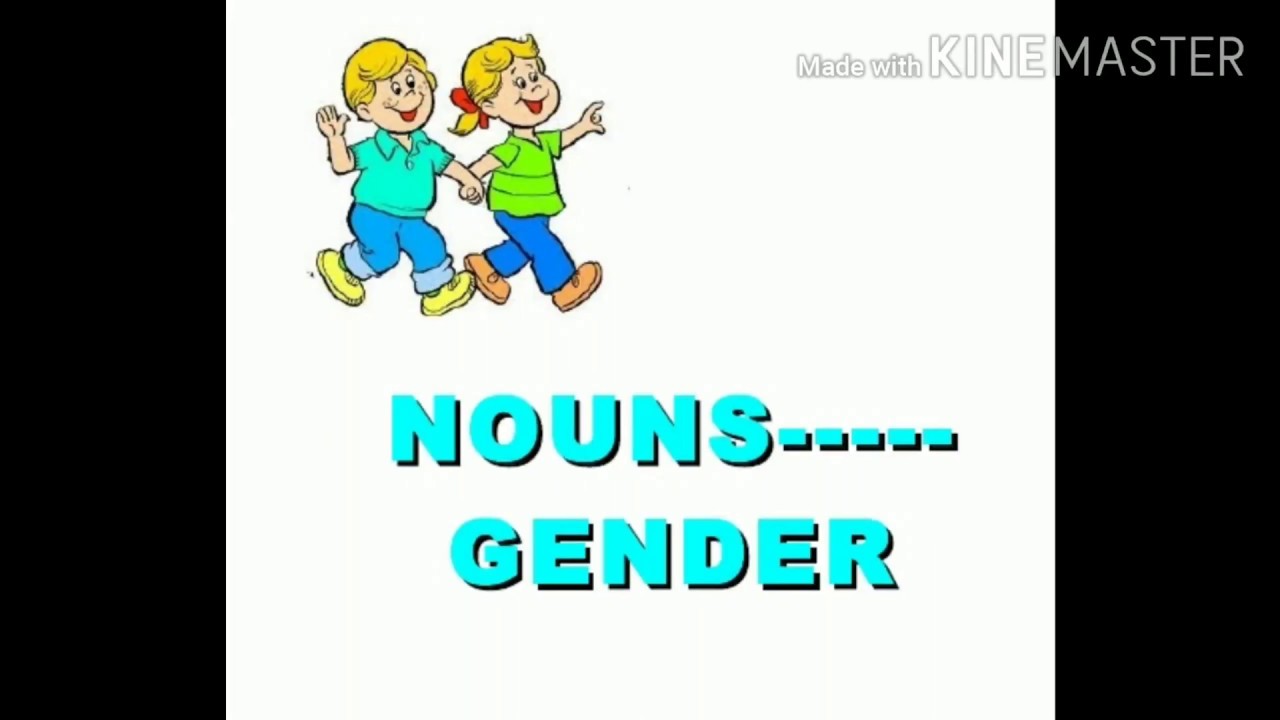 Nouns-Gender,class 4 - YouTube