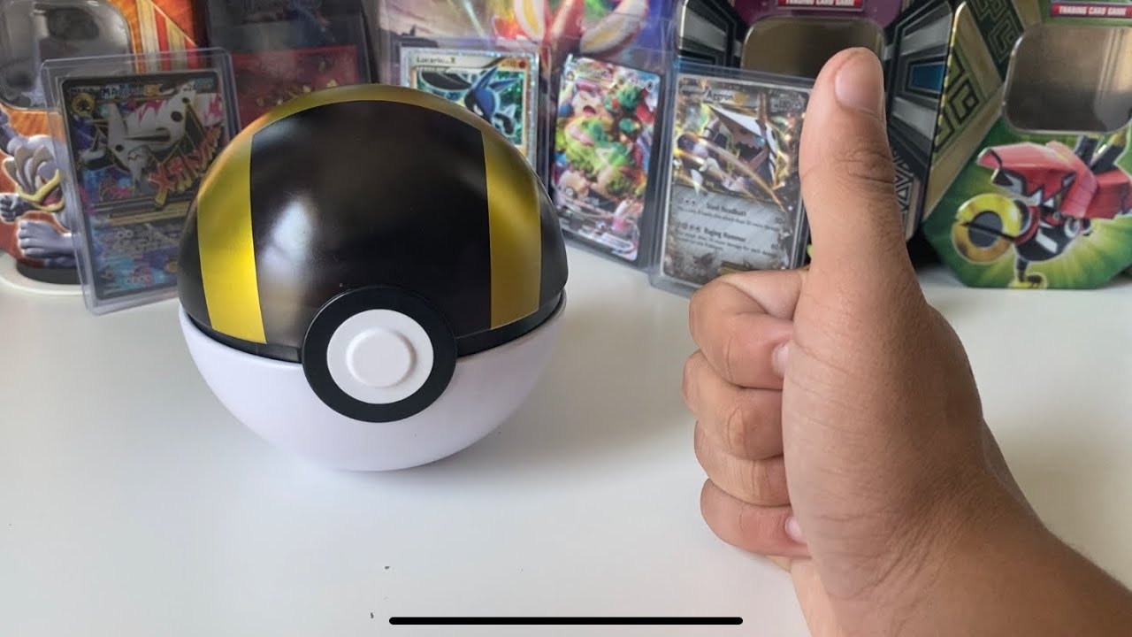 Pokémon ultra ball opening - YouTube