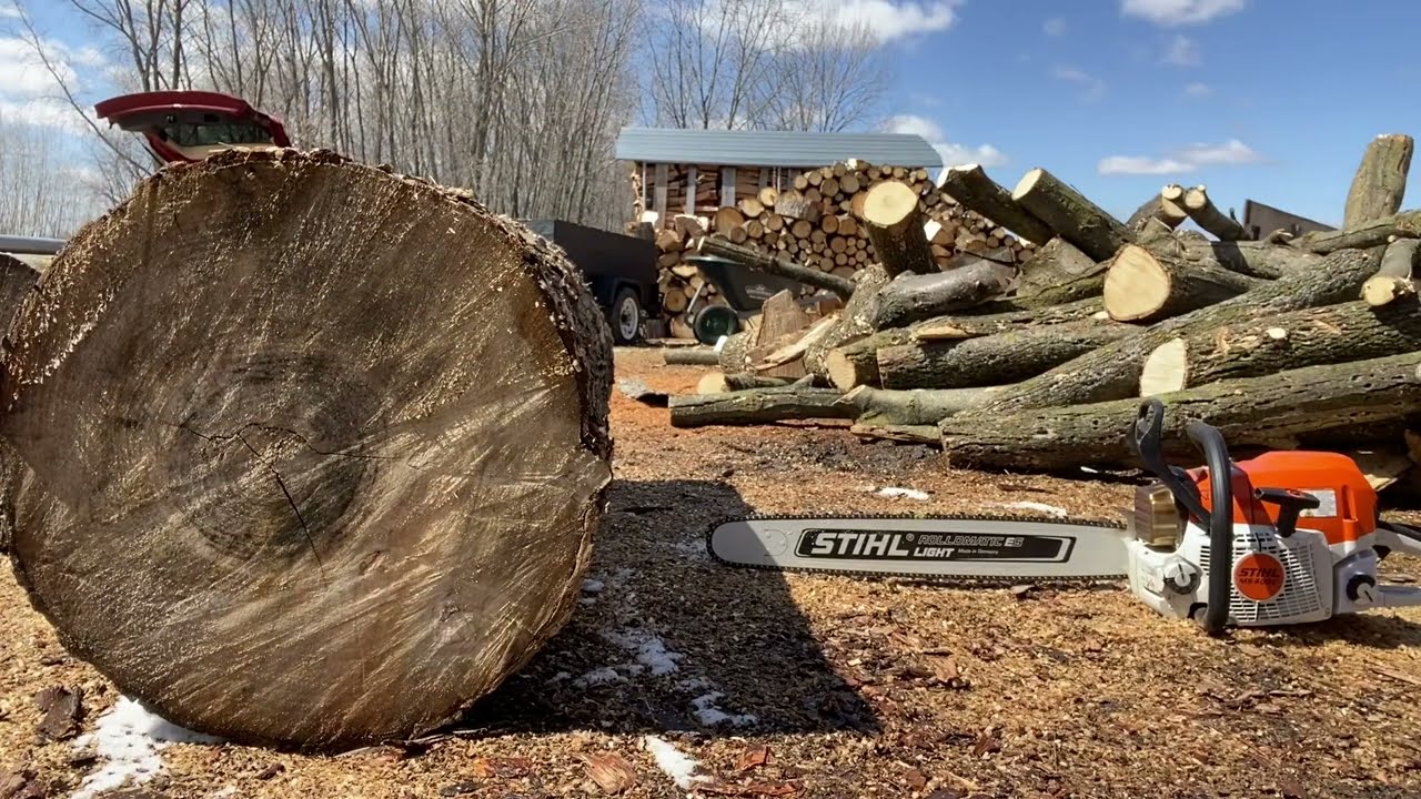 My new Stihl MS400C - YouTube