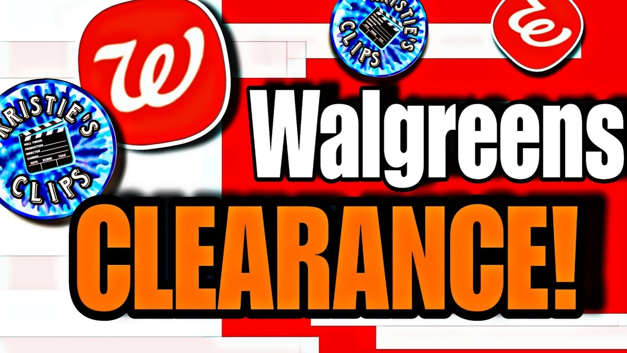 HAPPENING NOW! WALGREENS CLEARANCE! - YouTube