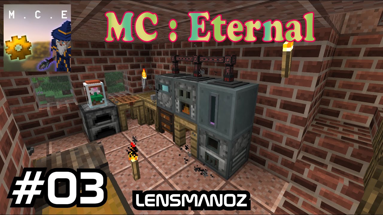 Minecraft MC:Eternal - Ep 3 | EnderIO Basic Machines - YouTube