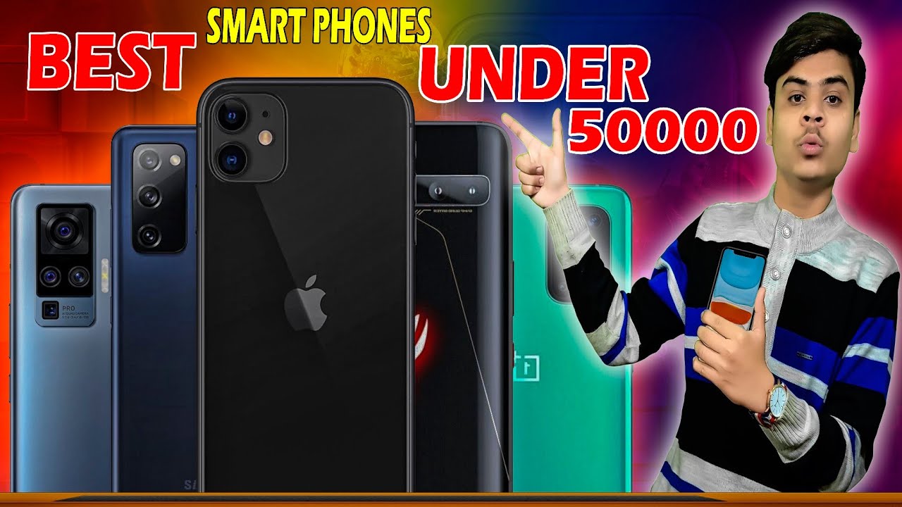 Top 5 Best 5G Flagship Phones Under 50,000 Budget⚡⚡⚡ January 2021 Best ...