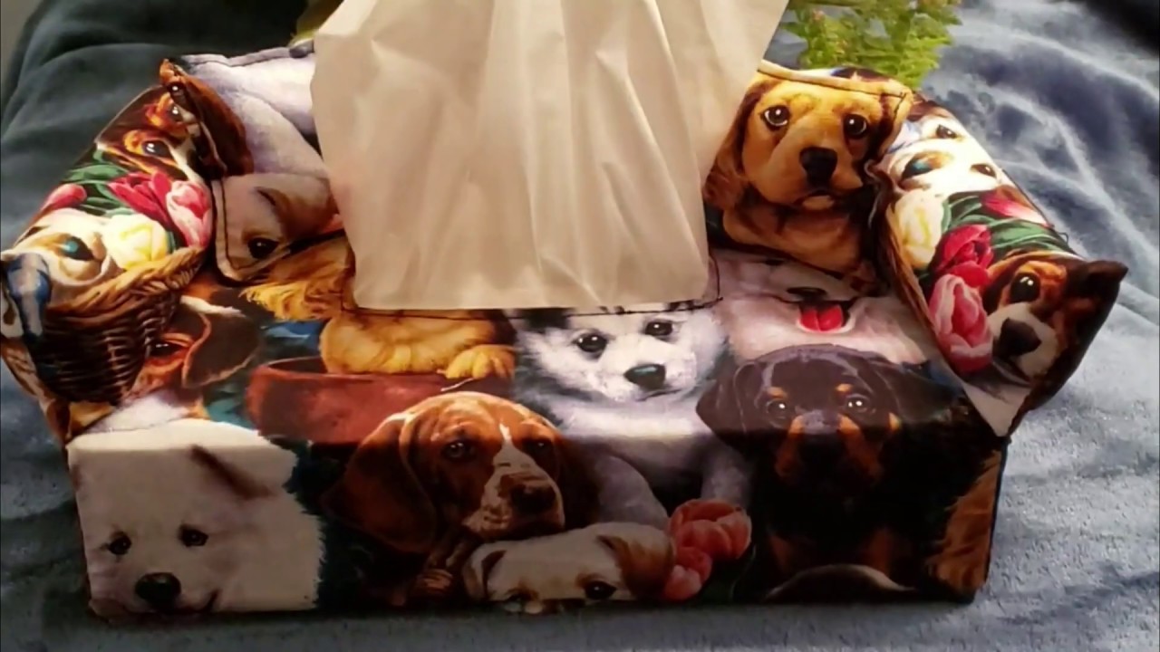 Unique Custom Tissue Box Covers - YouTube