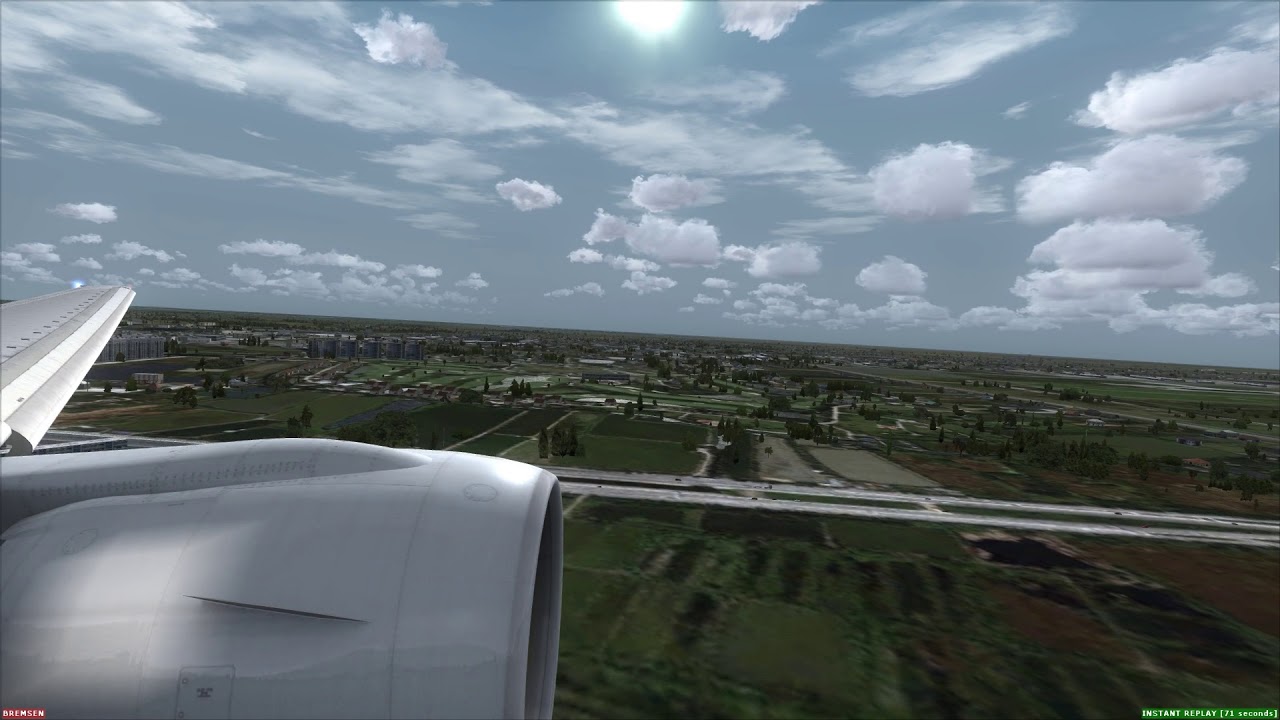 Boeing 777-200 landing at Bangkok ++ FSX - YouTube