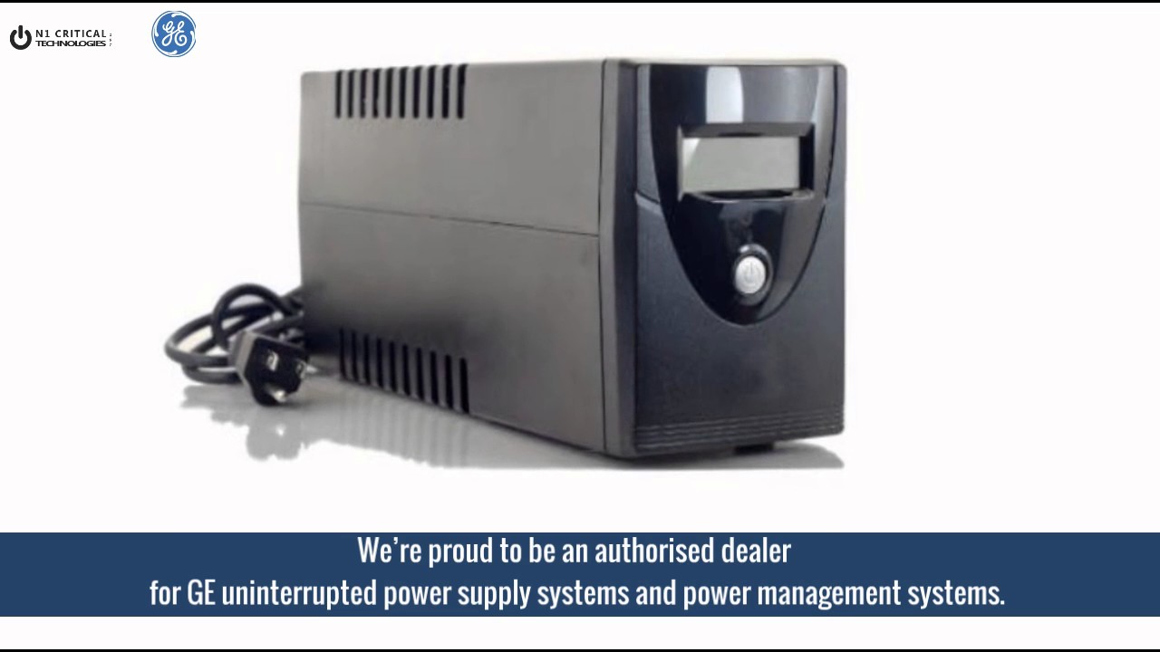 Get GE VH Series UPS Online- GE-Upssystems.com - YouTube