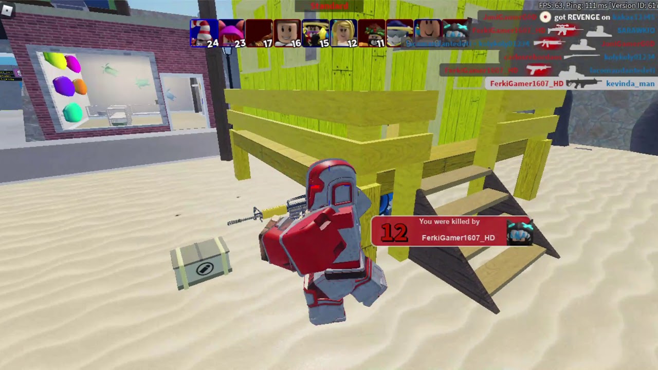raw roblox arsenal footage with no noise and i win because i'm epic 8 ...