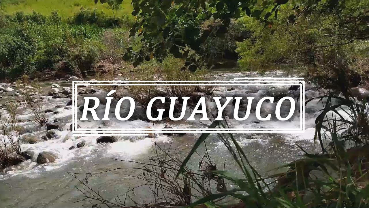 RÍO GUAYUCO | Barrio Galápagos cantón Quilanga - YouTube