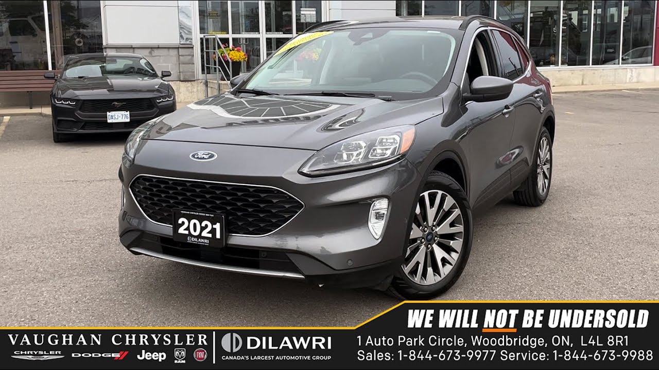 2021 Ford Escape Titanium AWD Hybrid Titanium Cert Clean CarFax, now at ...