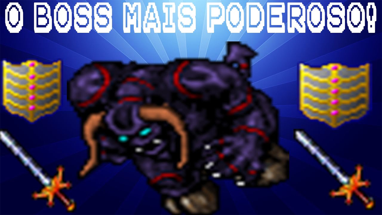 O BOSS mais PODEROSO do TIBIA e que VAI DROPAR os RARES MAIS CAROS! l ...