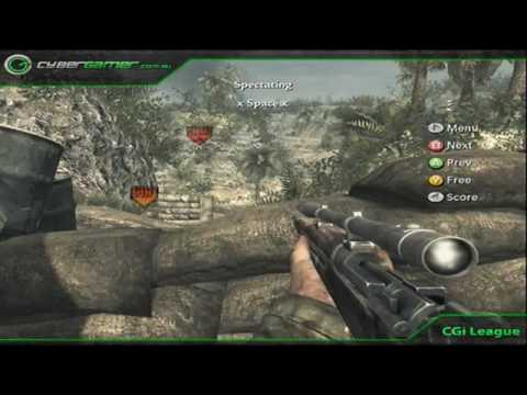 Cybergamer Call of Duty Xbox 360 Pro League Round 4 Highlights 1/2 ...