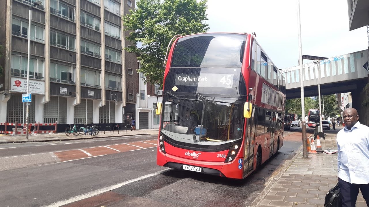 Shabby FRV - TFL Bus Route 45: Elephant & Castle - Clapham Park ...