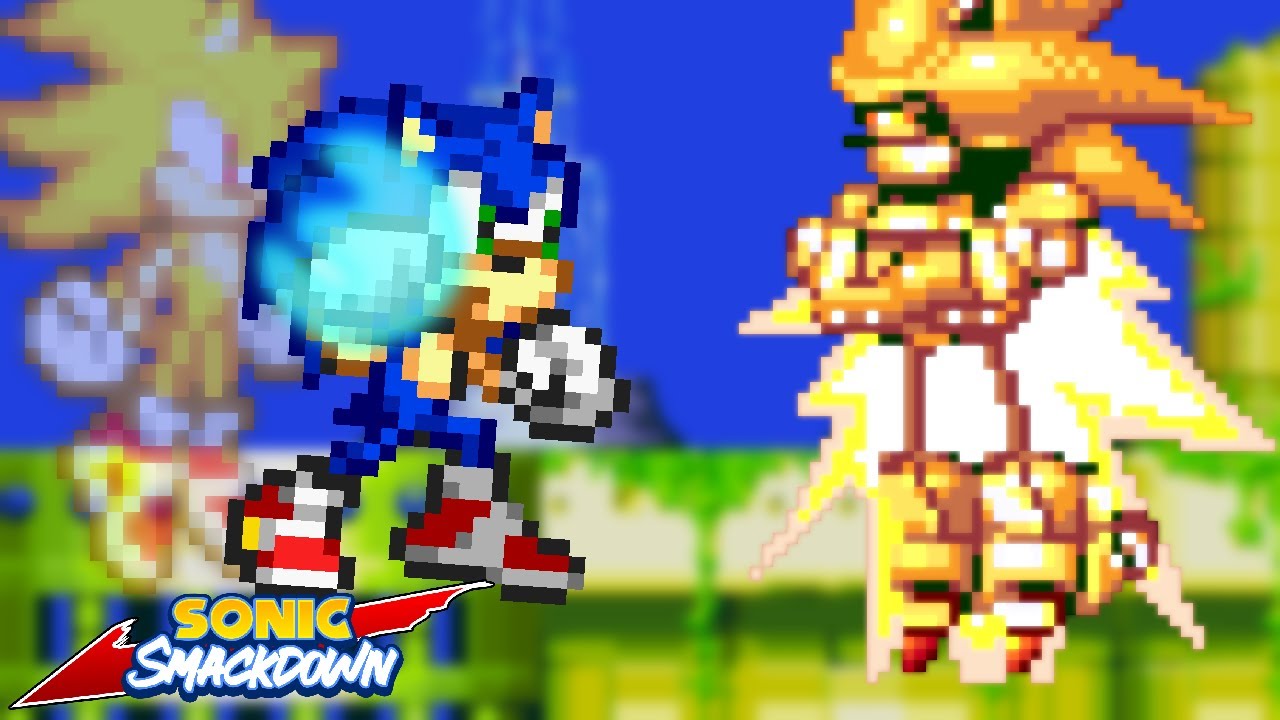 Sonic VS MechaSonic (Sonic Smackdown) - YouTube