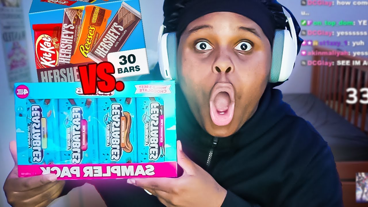 MrBeast Bar vs. OG CANDY!!! - YouTube