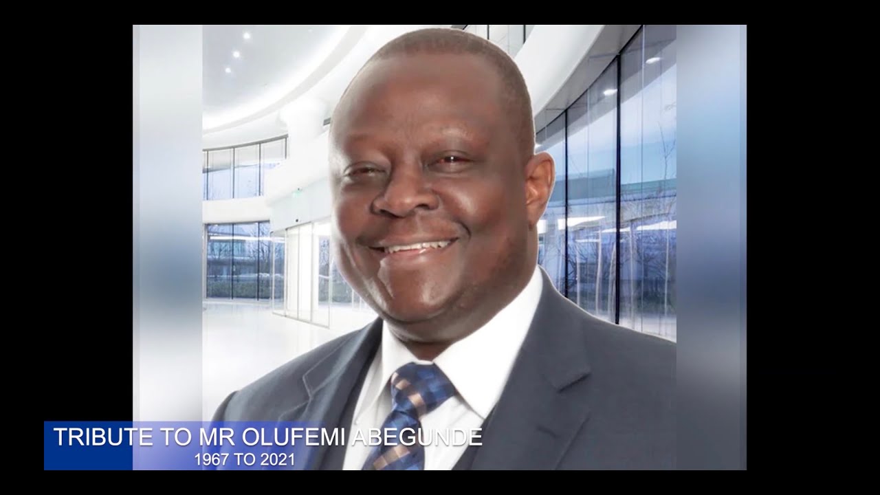 AGAFE88 Tribute Night for the Late Mr Olufemi Abegunde 1967 - 2021 ...