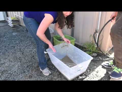 sand filter build - YouTube